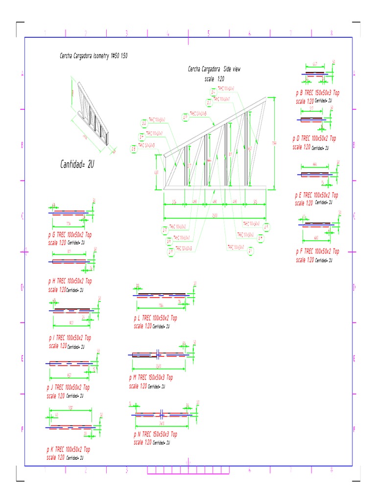 Estructura Enlonado Def - A3 ASD-Model | PDF