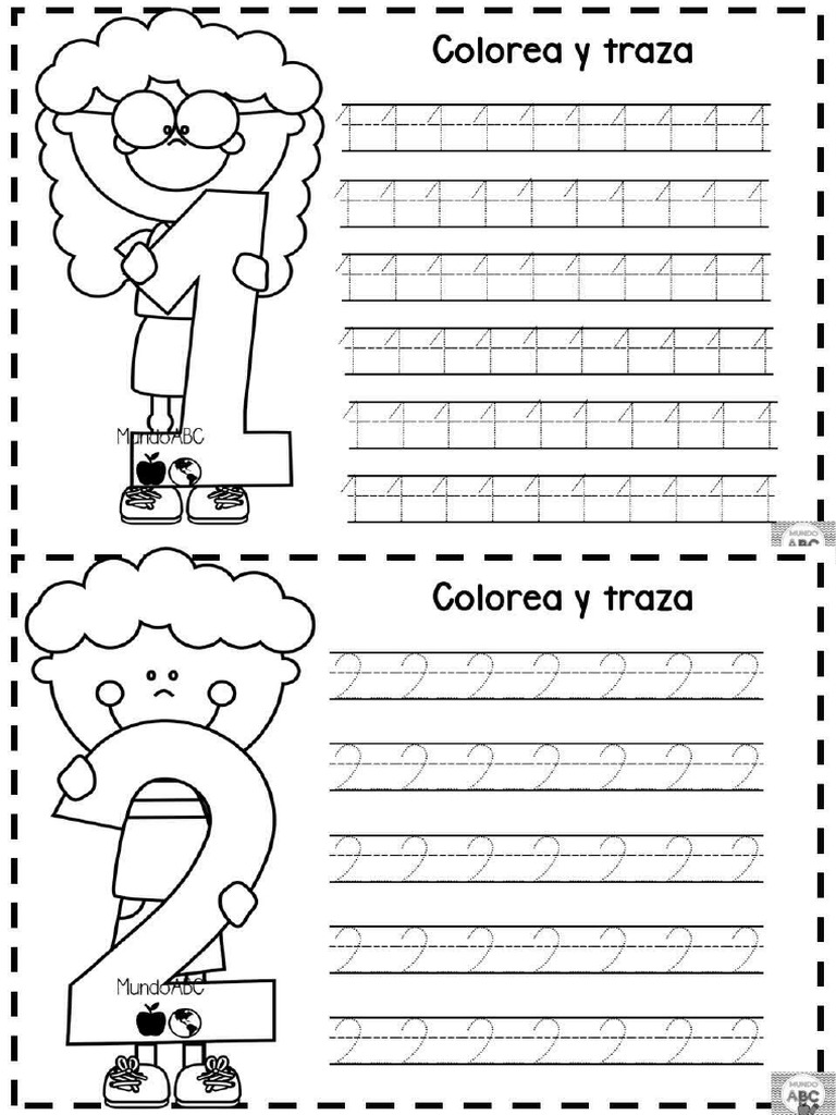 Numeros Del 1-5 | PDF