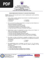 Q1 - LAS - AP8 - Lesson 1 - Week 1 | PDF