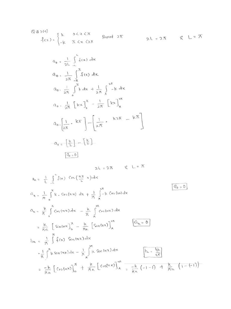 Fourier Series | PDF Fourier Series | PDF