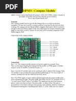 Gy-25 Tilt Module Manual V1.0 Pinout | PDF