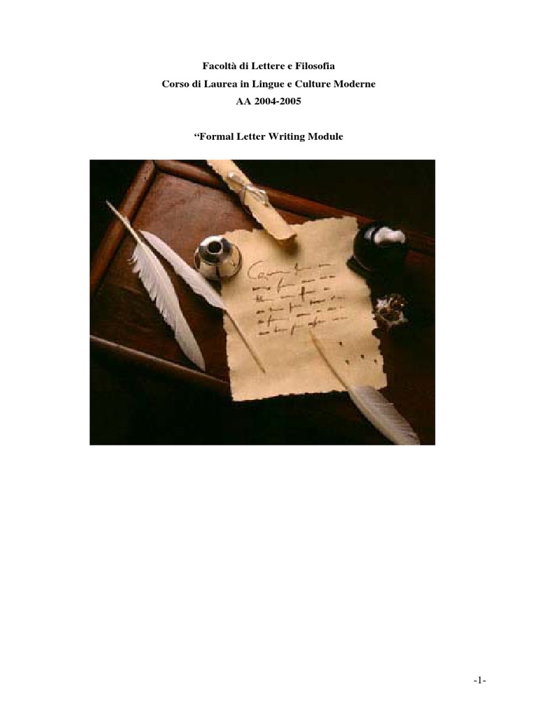 FORMAL LETTER WRITING EXERCISE-4th Meeting | PDF | Hiking | Paragraph