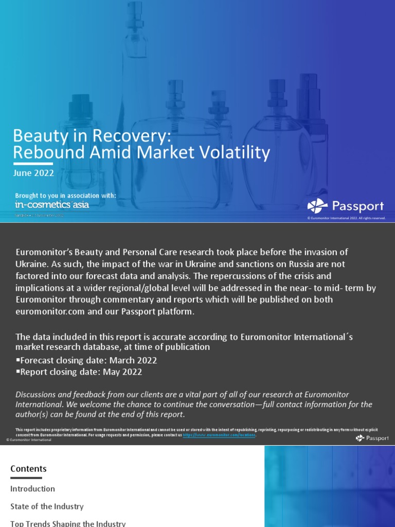 World Market For Beauty and Personal Care - Euromonitor JUN2022 - InCos Final Edits v2.pdf ...