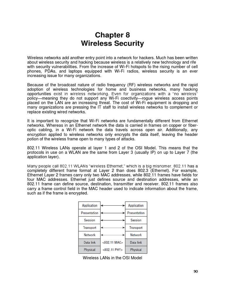Wireless Security Threats & Solutions | PDF | Ieee 802.11 | Wireless Lan