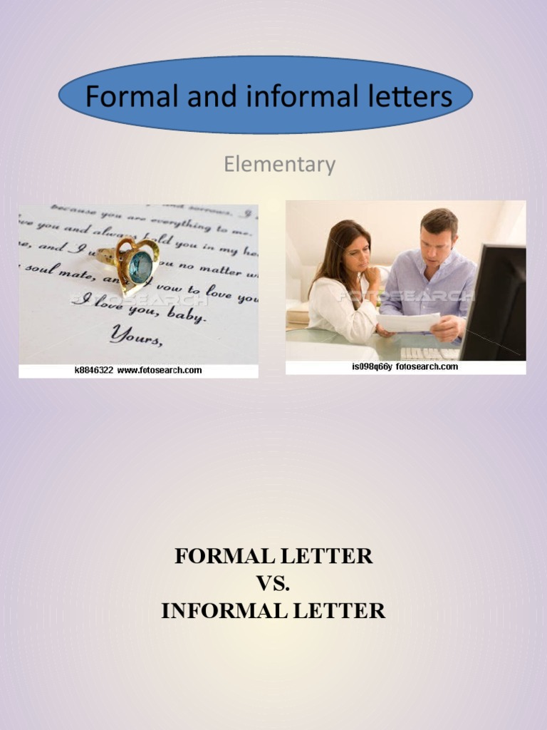 Formal and Informal Letters | PDF | Madam