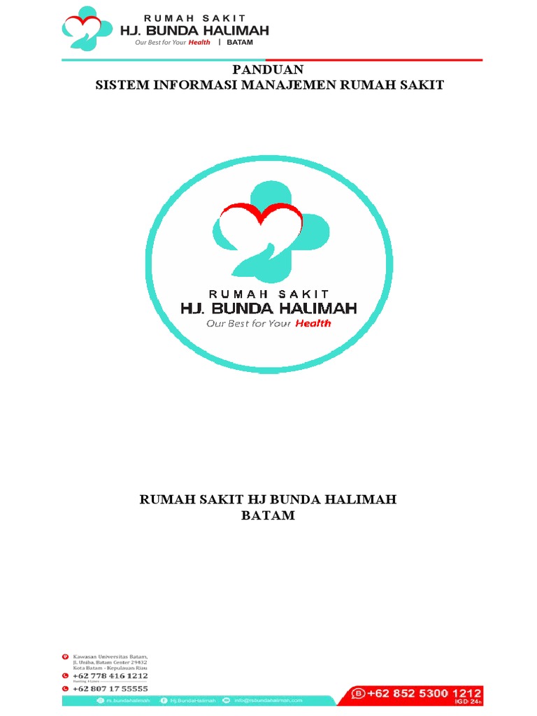 Panduan Simrs Informasi Internal & Eksternal | PDF