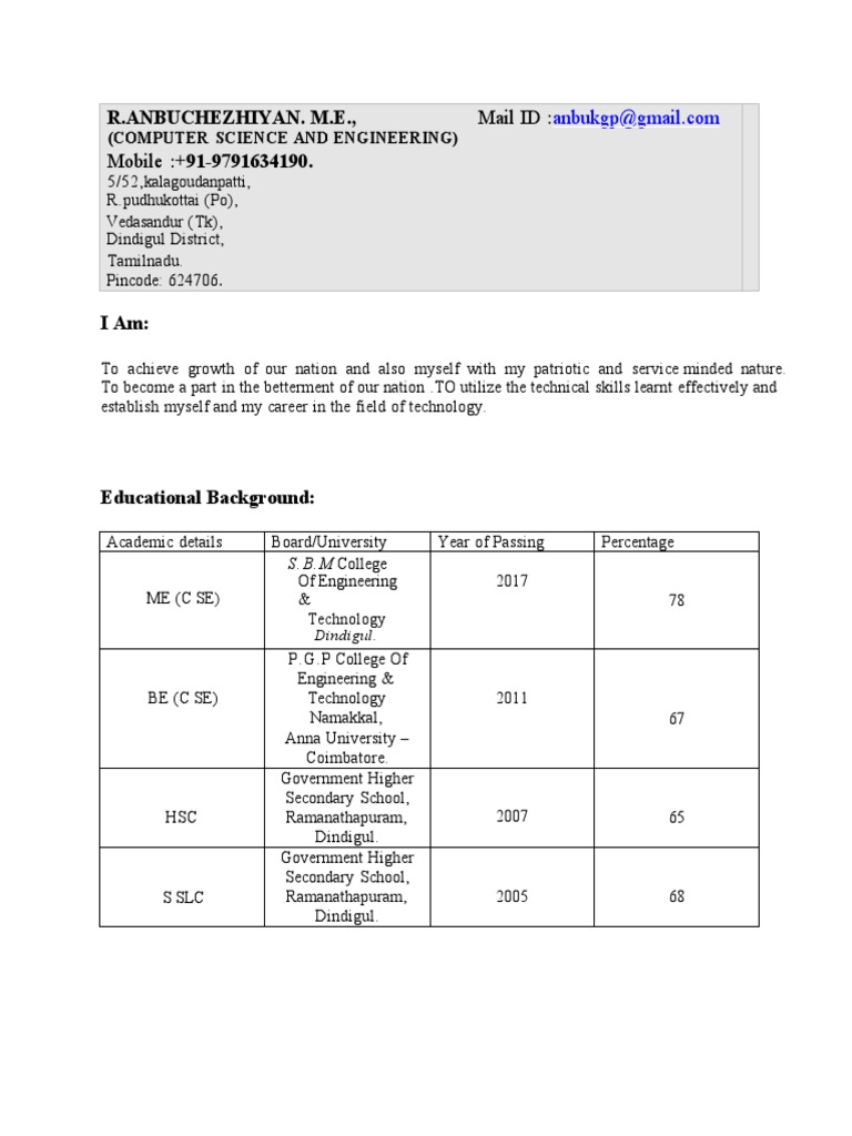 Anbu 2022 Resume | PDF | Banks | Economies