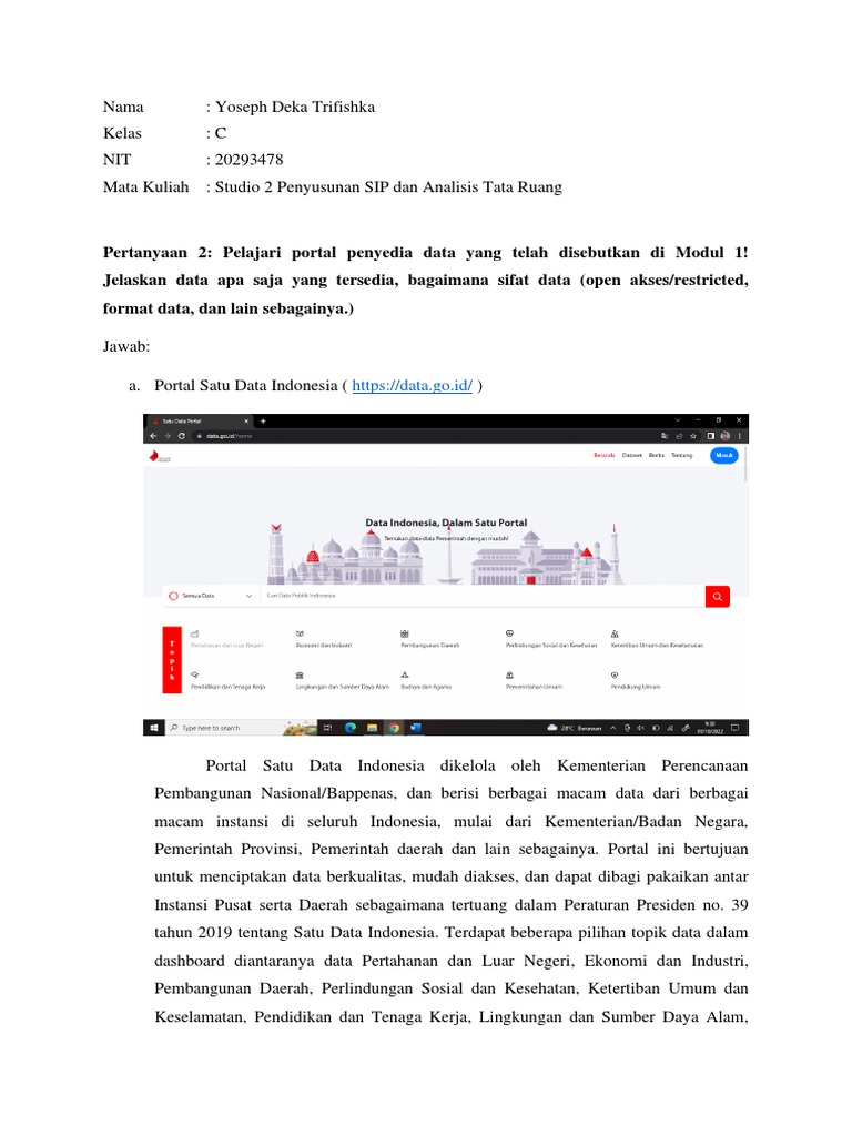 C - 20293478 - Yoseph Deka Trifishka - Tugas 2 | PDF