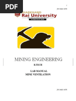 Mine Ventilation by Hartman | PDF