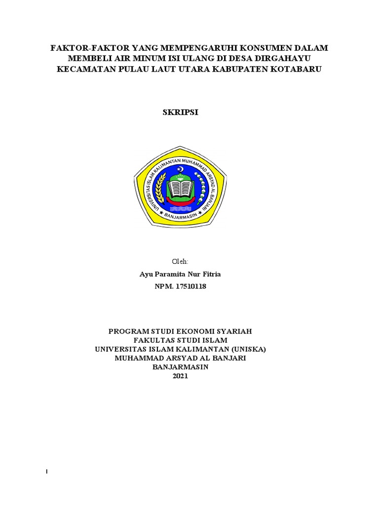 File Lampiran Depan Di Prin New | PDF