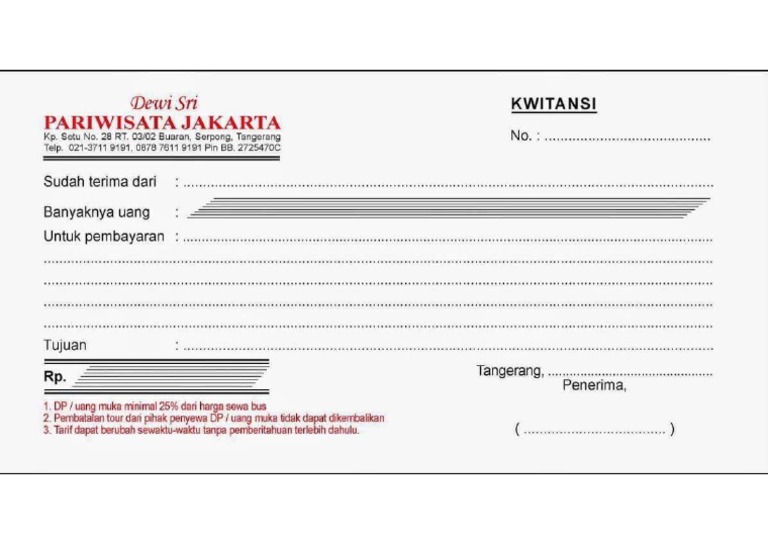 Top Contoh Invoice Bus Pariwisata 56 Di Desain Faktur Unik Di Post ...