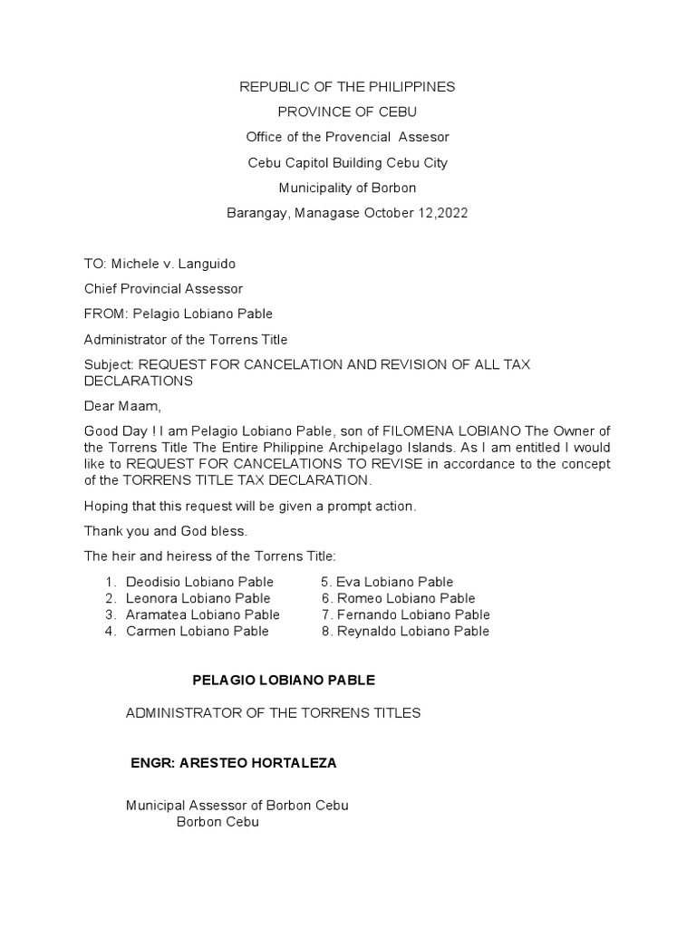 Republic of The Philippines | PDF