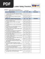 Ladder Inspection Checklist | PDF