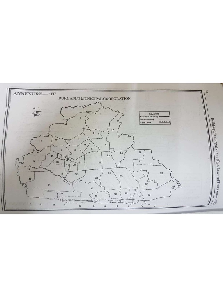 Durgapur Town Map | PDF