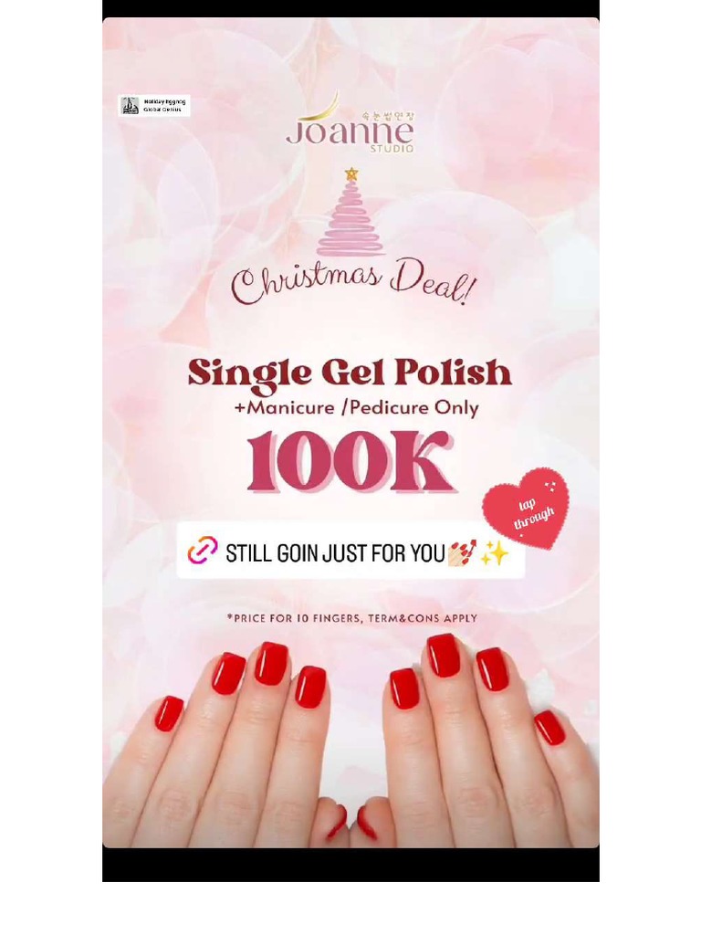 Contoh Desain Promo Nail Art Untuk Instagram Story | PDF