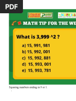 Worksheet Vedic Mathematics | PDF | Teaching Mathematics