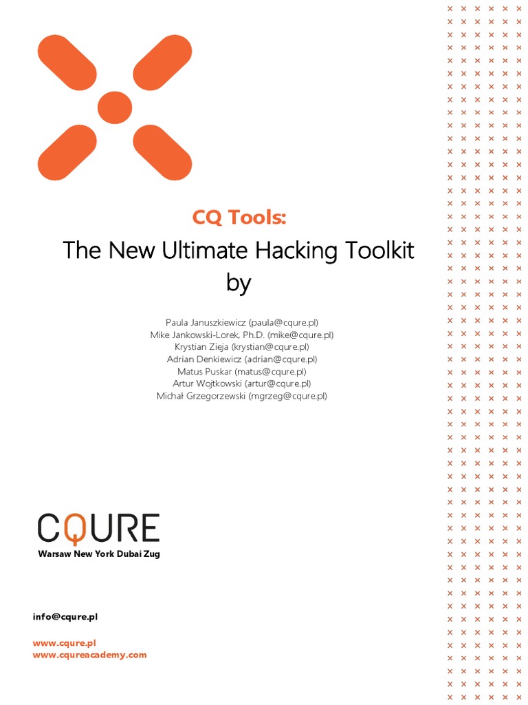 CQ Tools - Whitepaper | Download Free PDF | Port (Computer Networking ...