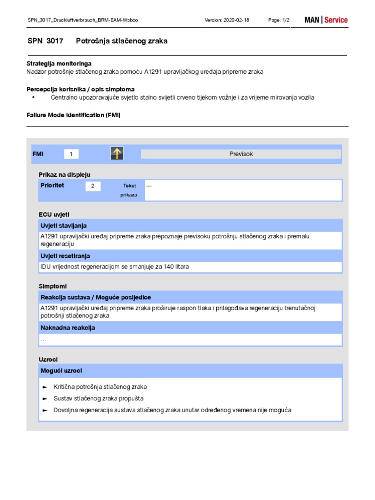 SPN Brm-Eam-Wabco v01 3017 | PDF
