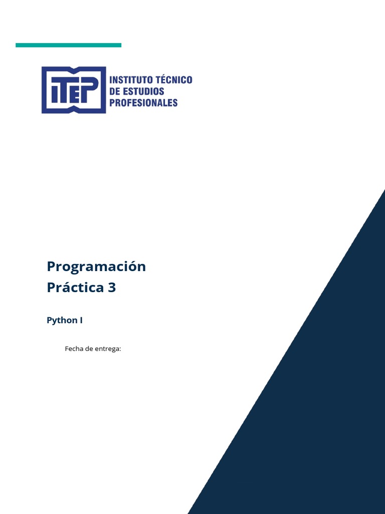 Practica 3 - Python I | PDF | Triángulo | Exponenciación