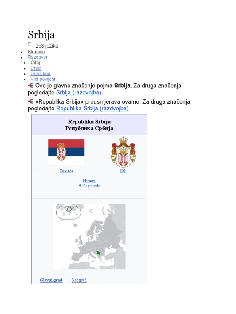 Srbija | PDF