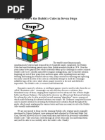 How To Solve A 4x4 Rubik's Cube (Complete Guide) | PDF | Teaching ...
