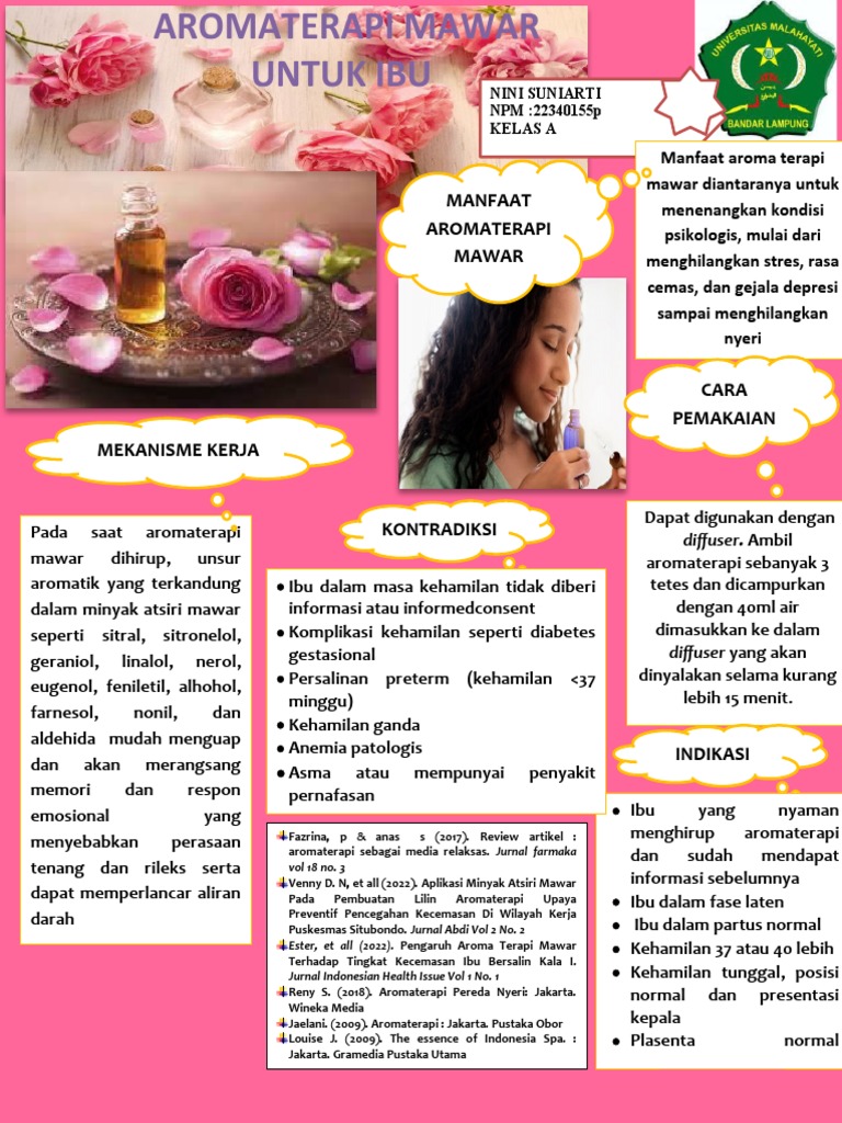 Manfaat Aromaterapi Mawar untuk Ibu | PDF
