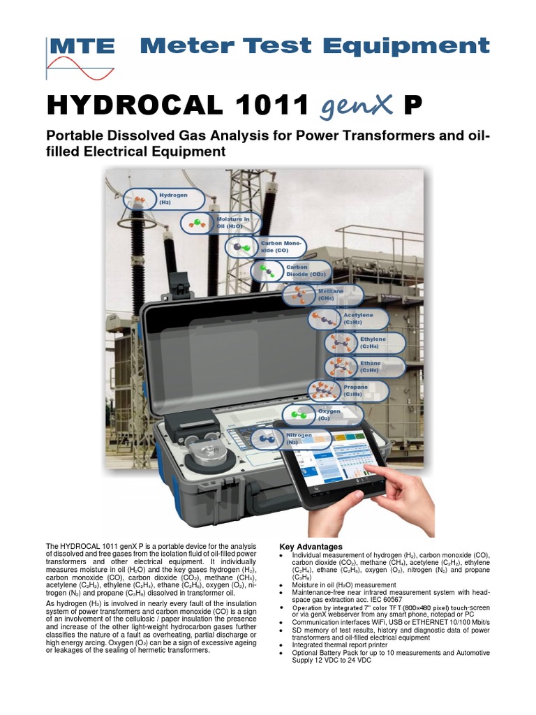 HYDROCAL 1011 genX P English_R04 (02.2021) | PDF | Propane | Carbon Dioxide