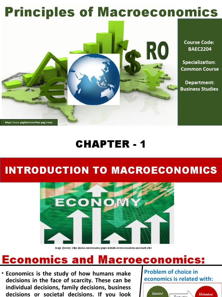 Principles of Macroeconomics BAMG2111 Full Chapter PPts - With Graphics COMPRESSED | PDF | Real ...