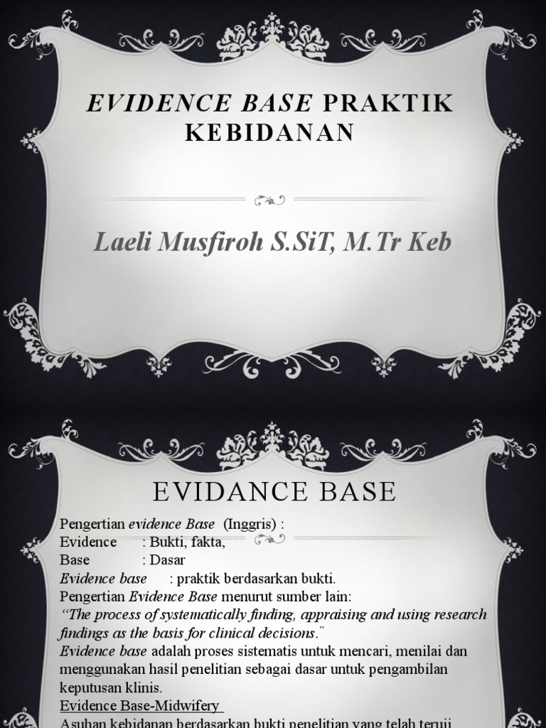 EVIDENCE BASED MIDWIFERY PRACTICE | PDF