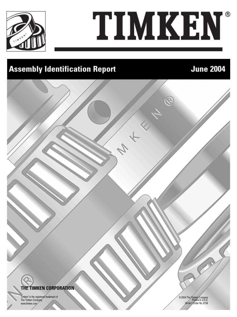 Catalogo Timken Ensambles | PDF