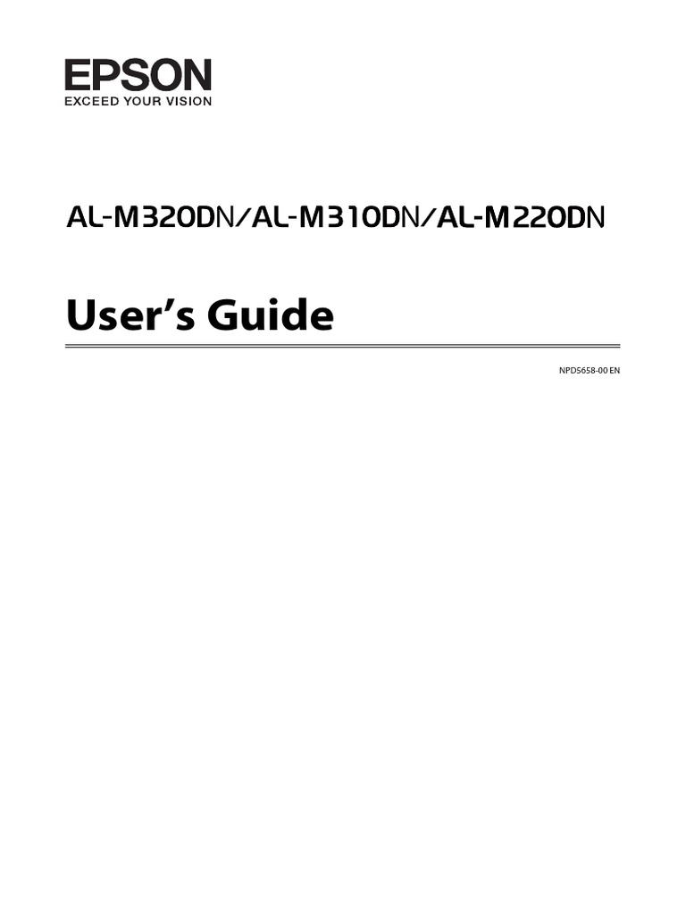 Epson User Guide Alm320dn Manuel | PDF | Ac Power Plugs And Sockets ...