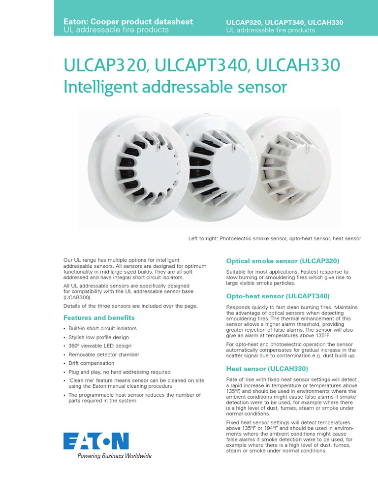 Cooper | PDF | Sensor | Smoke