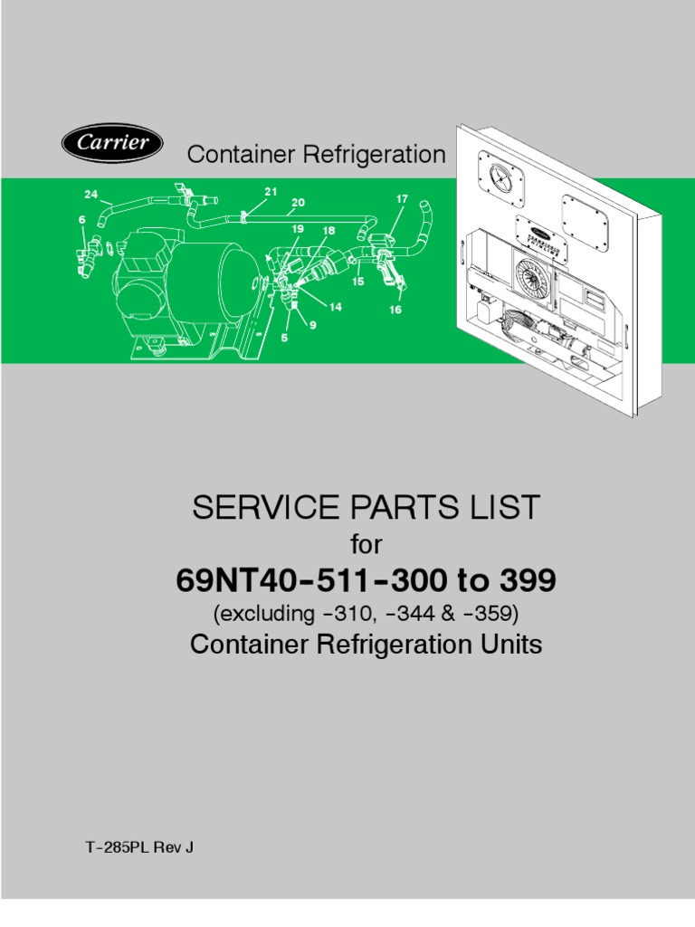 Carrier Reefer Container Spare Parts List | Reviewmotors.co