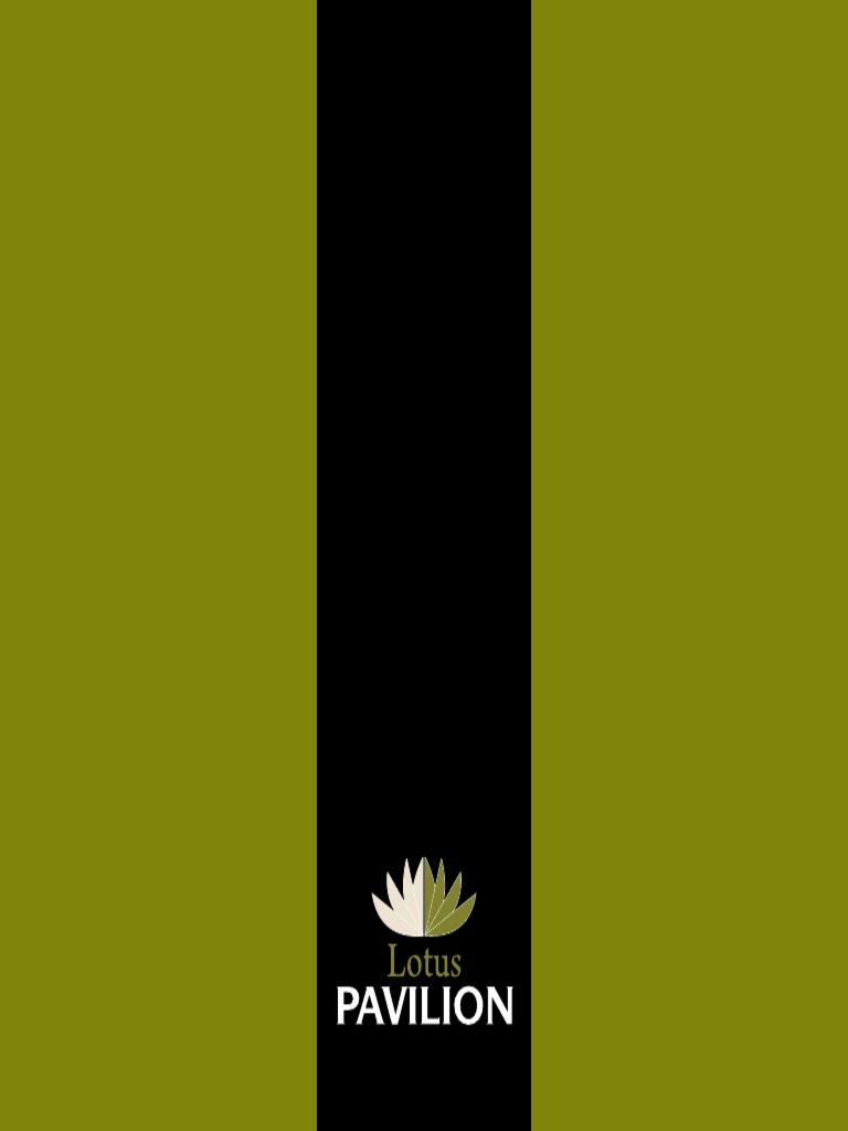 ITC Gardenia Lotus Pavilion Menu | PDF | Indian Cuisine | Hamburgers