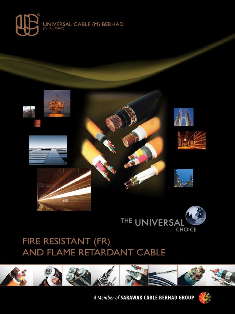 UC Fire Resistant Catalogue | PDF | Insulator (Electricity ...