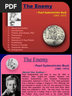 The Enemy Class 12 English Project | PDF | Morality | Empathy