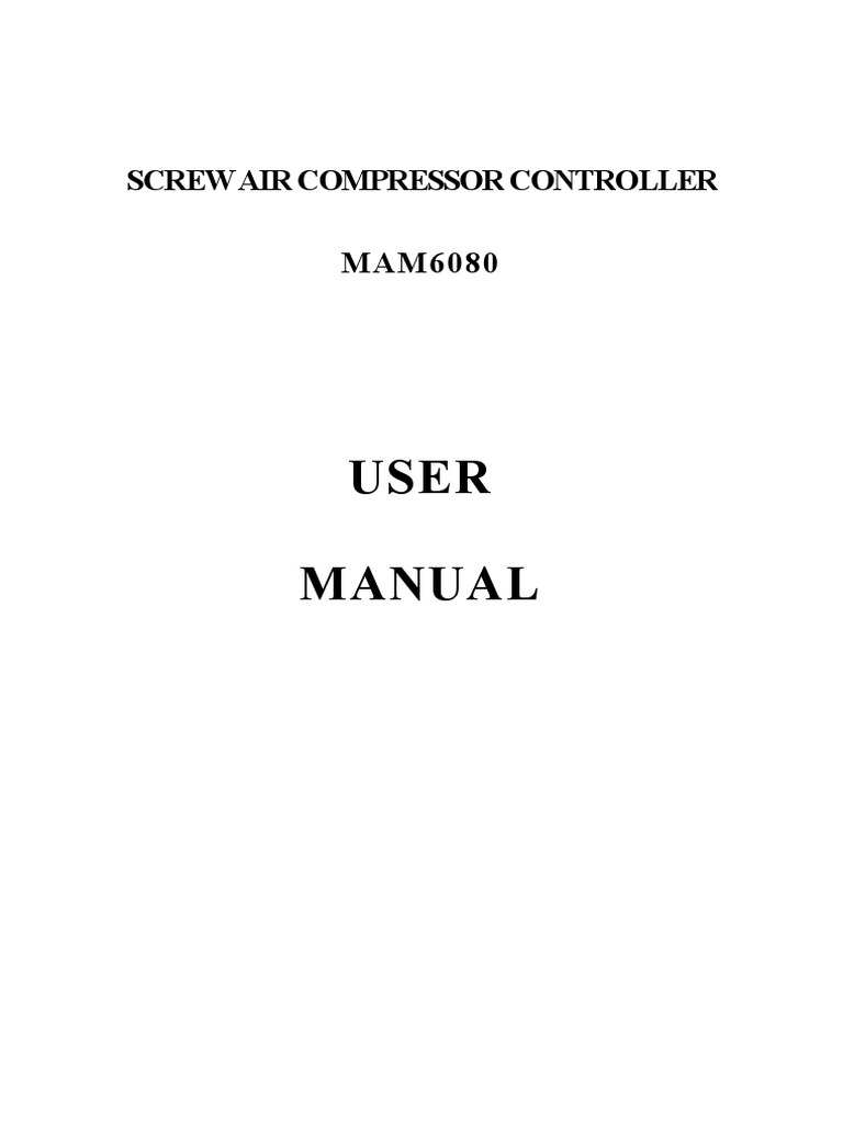 MAM 6080 Controller User Manual | PDF | Power Inverter | Icon (Computing)