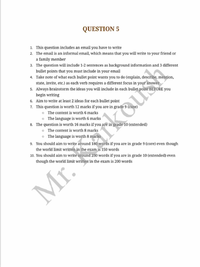 Cambridge Email Writing For Igcse 10 Pdf