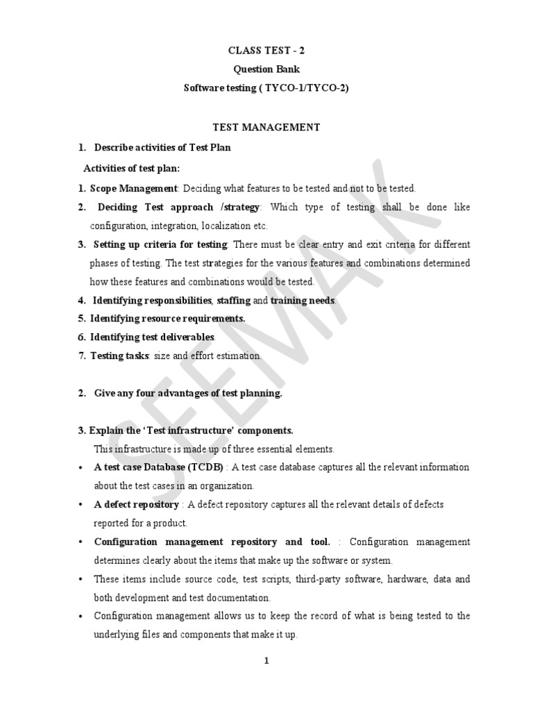 Ste ct2 QB | Download Free PDF | Software Testing | Software Bug