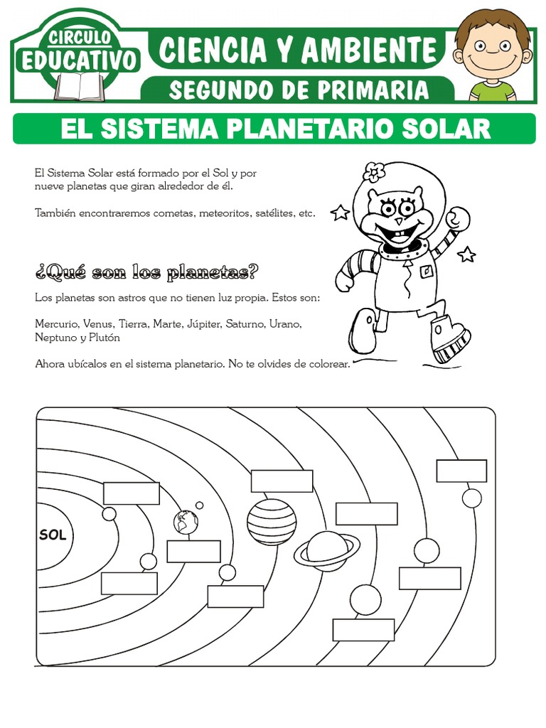 Unidad Del Sistema Solar 2do Grado 1280x720