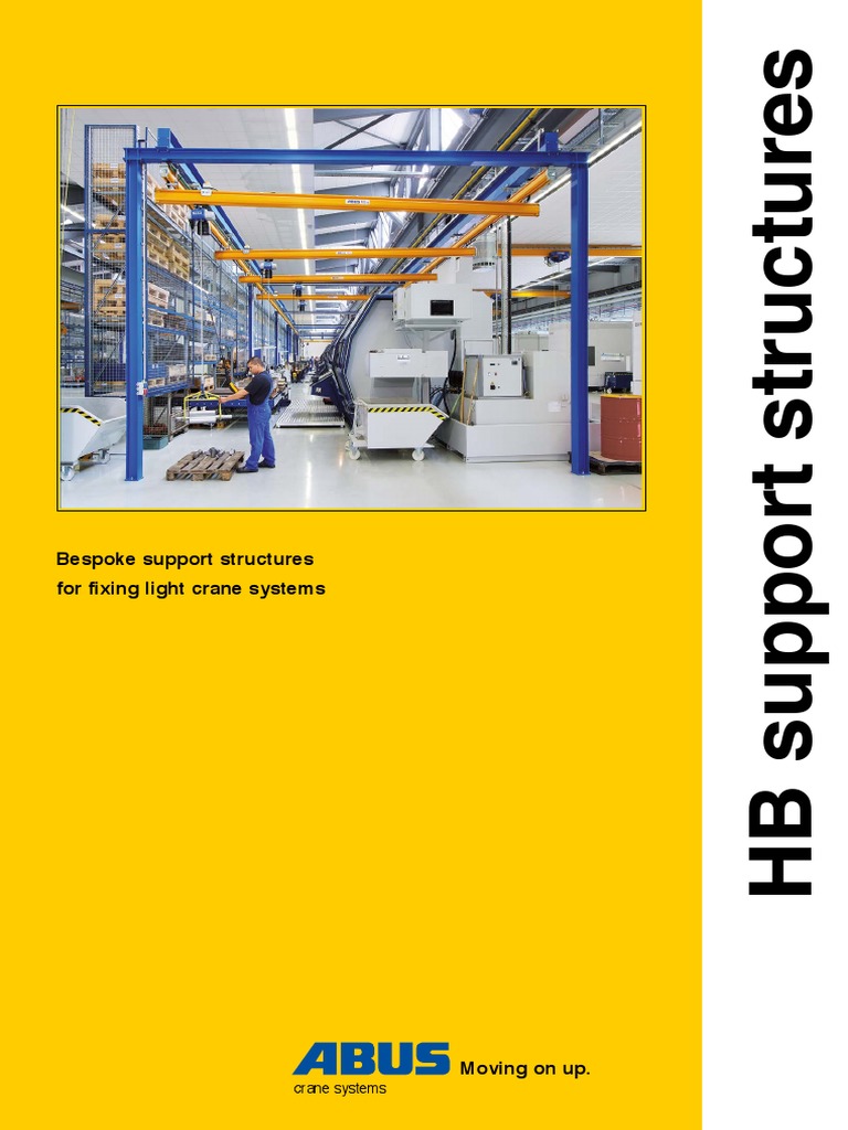 Bespoke crane support structures | PDF | Crane (Machine) | Screw