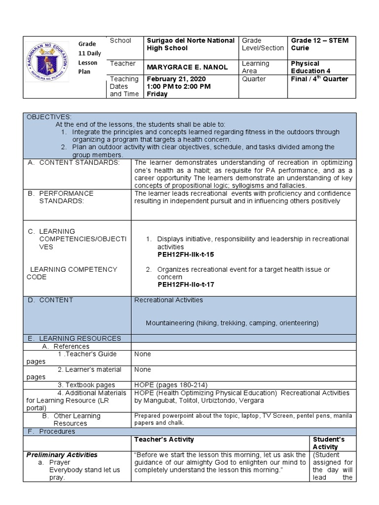 DLP-P e | PDF | Leadership | Learning