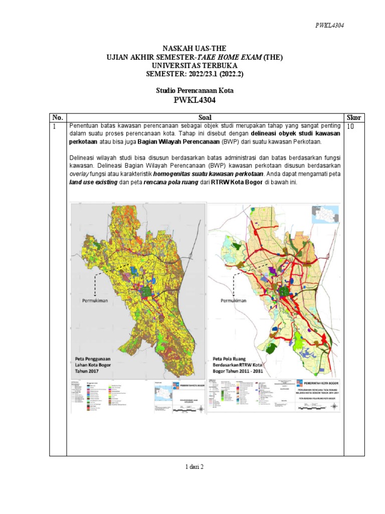 Naskah PWKL4304 The 1 | PDF