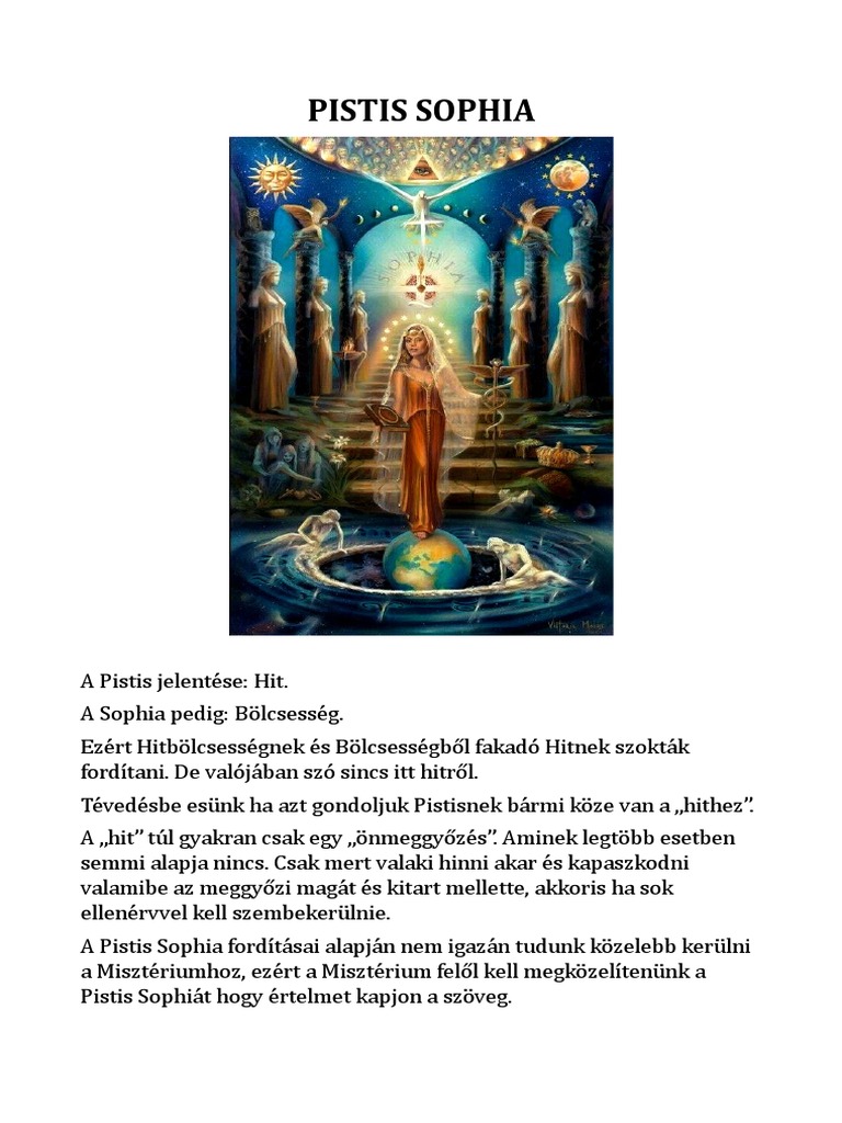 Kapila Kumara: Pistis Sophia | PDF