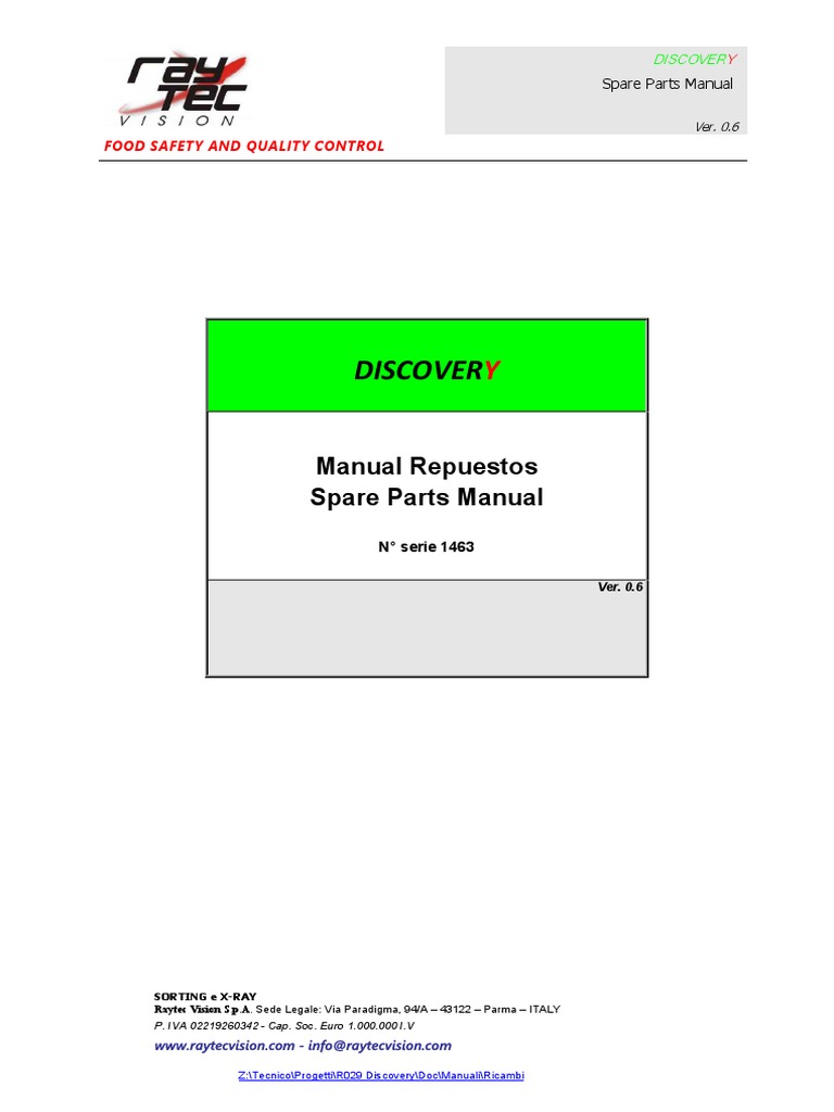 Raytec Vision Spare Parts Manual 0.6 | PDF | Electrical Engineering ...