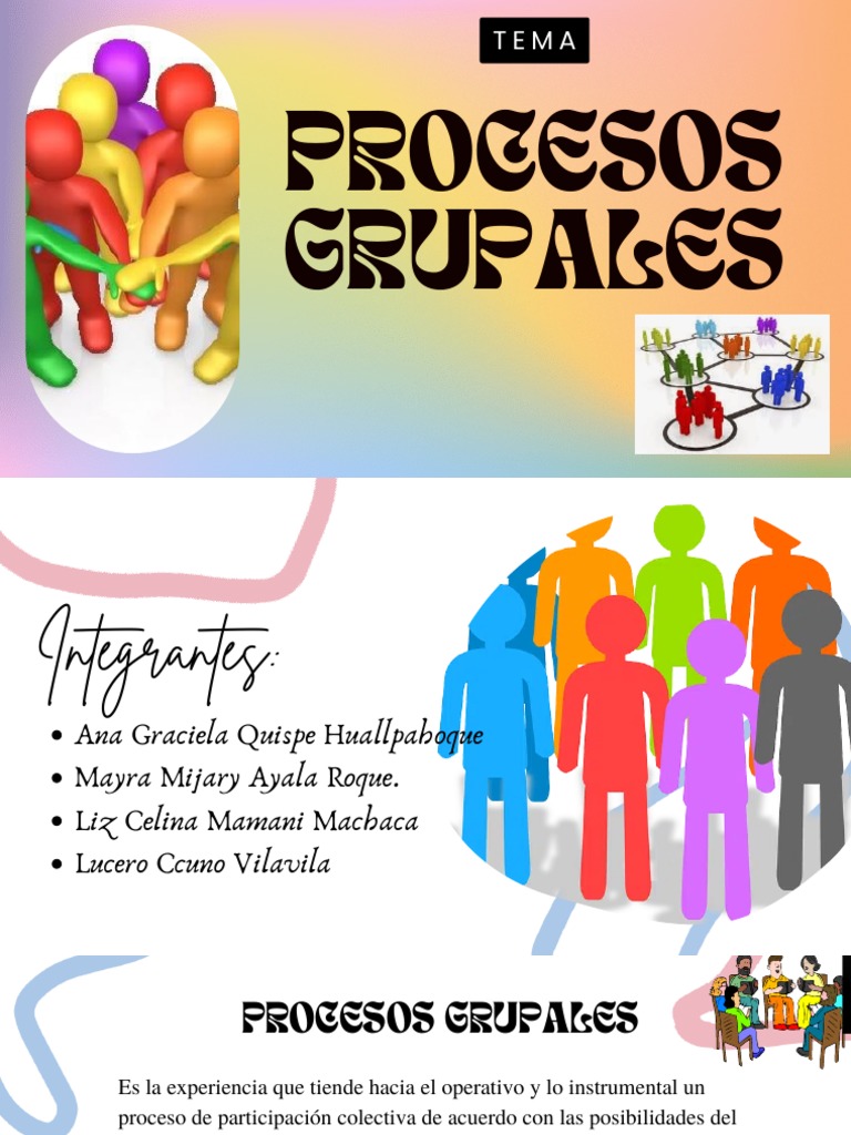 Procesos Grupales | PDF | Comportamiento | Sicología