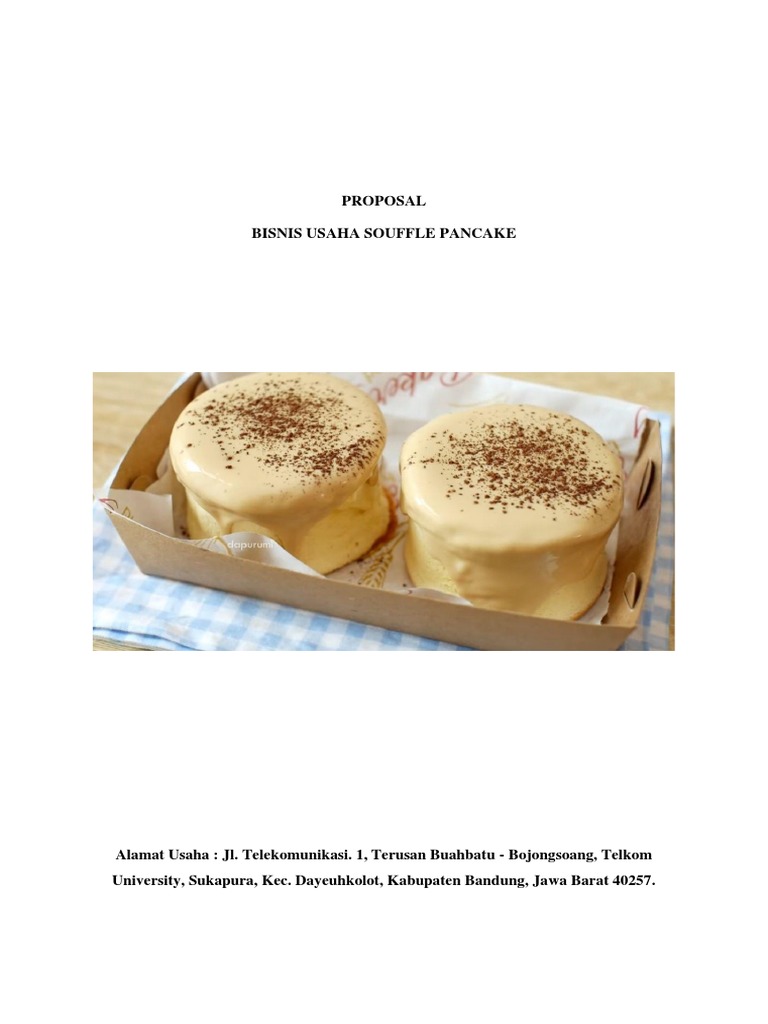 Kelompok 5 Ab-46-02 Proposal Usaha Shufffle Pancake | PDF