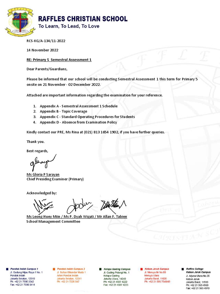 RE: Primary 5 Semestral Assessment 1 | PDF