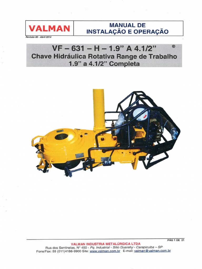 Manual CHT VALMAN | PDF