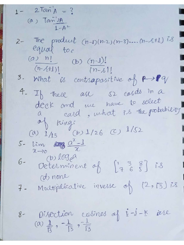 PIEAS Past Paper 2021 | PDF